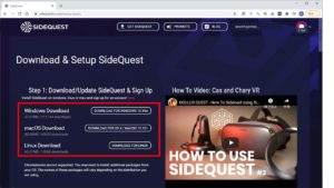 【Oculus Quest2】 PCにサイドクエストをインストールして導入する - Website-Note